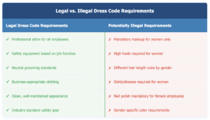 Gender-Based Dress Codes and Appearance Standards | Nisar Law Group, P.C.